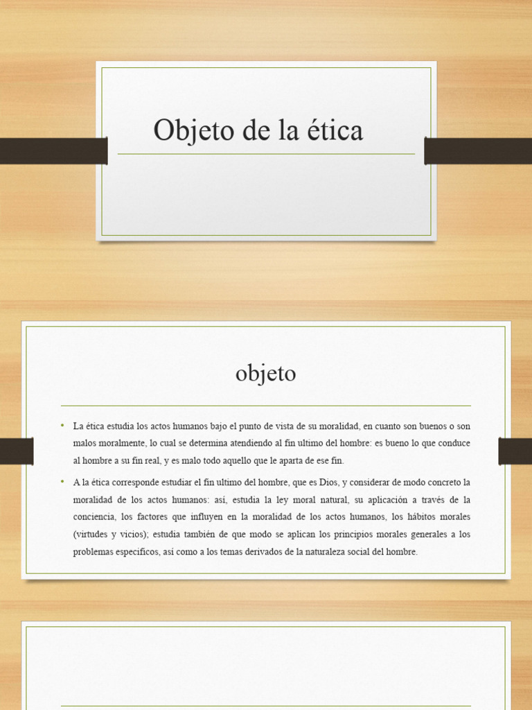 Objeto de La Ética | PDF | Filosofía | Ciencia y matemáticas