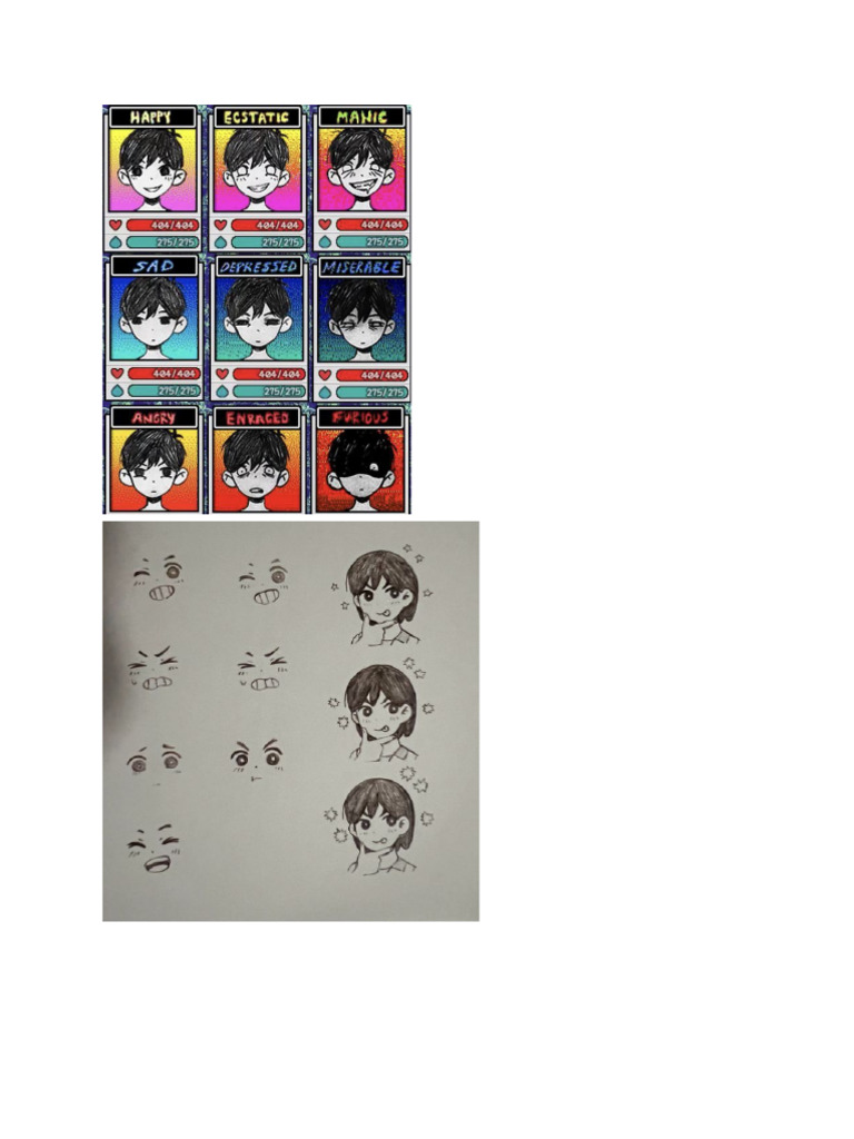 Omori Emotions | PDF