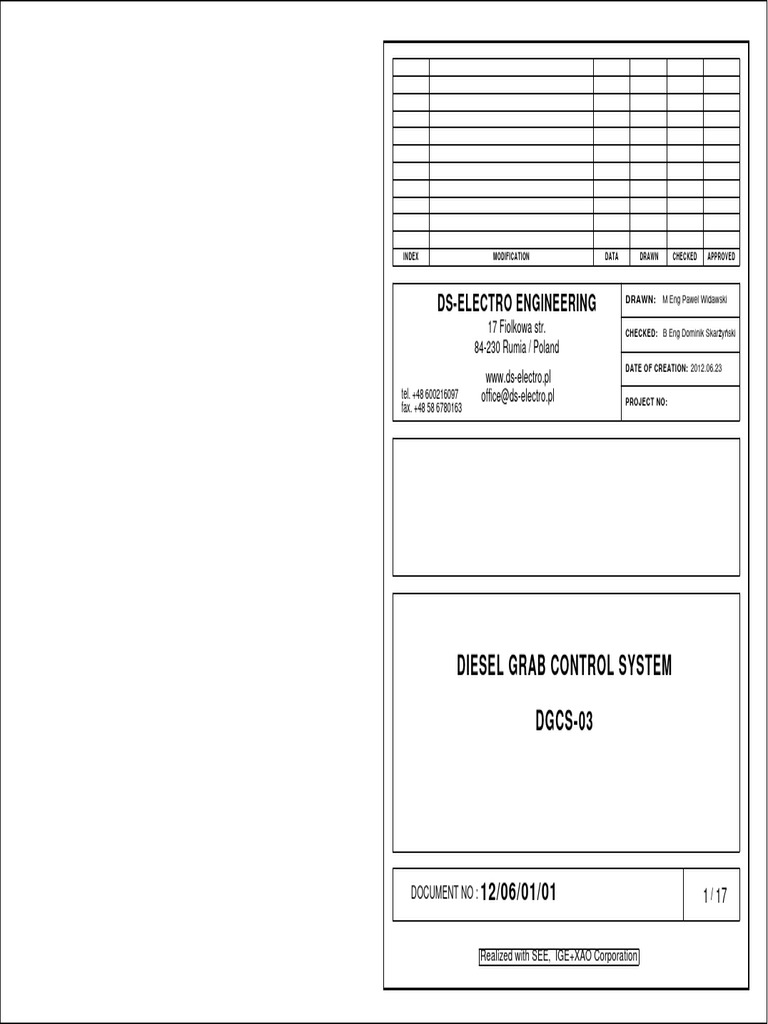 Diesel Grab Control System 2013 | PDF | Machines | Mechanical Engineering