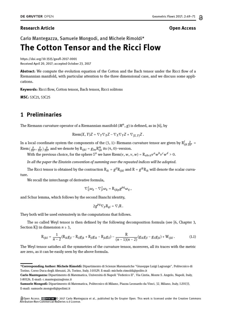 10.1515 Geofl-0001 | PDF | Metric Geometry | Algebra