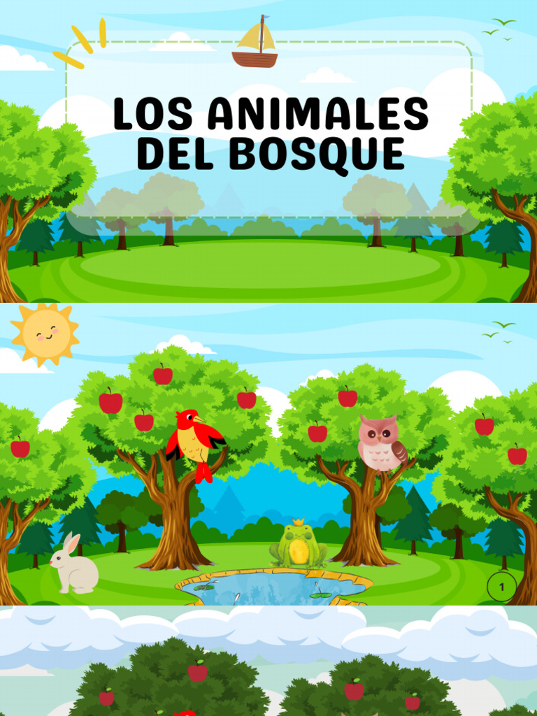 Los Animales Del Bosque | PDF