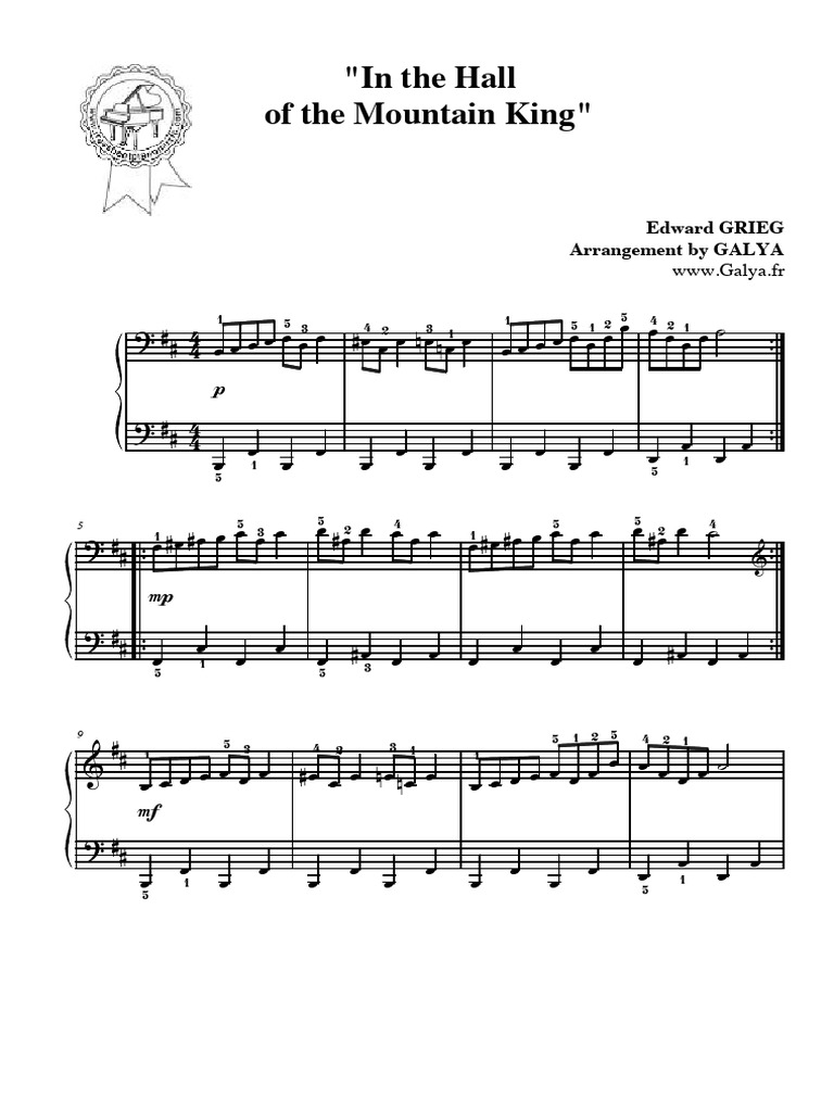 Ç in The Hall of The Mountain King | PDF