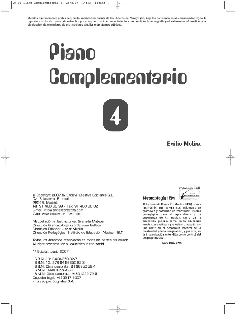 Piano Comp 4 | PDF | Acorde (Música) | Variación (música)