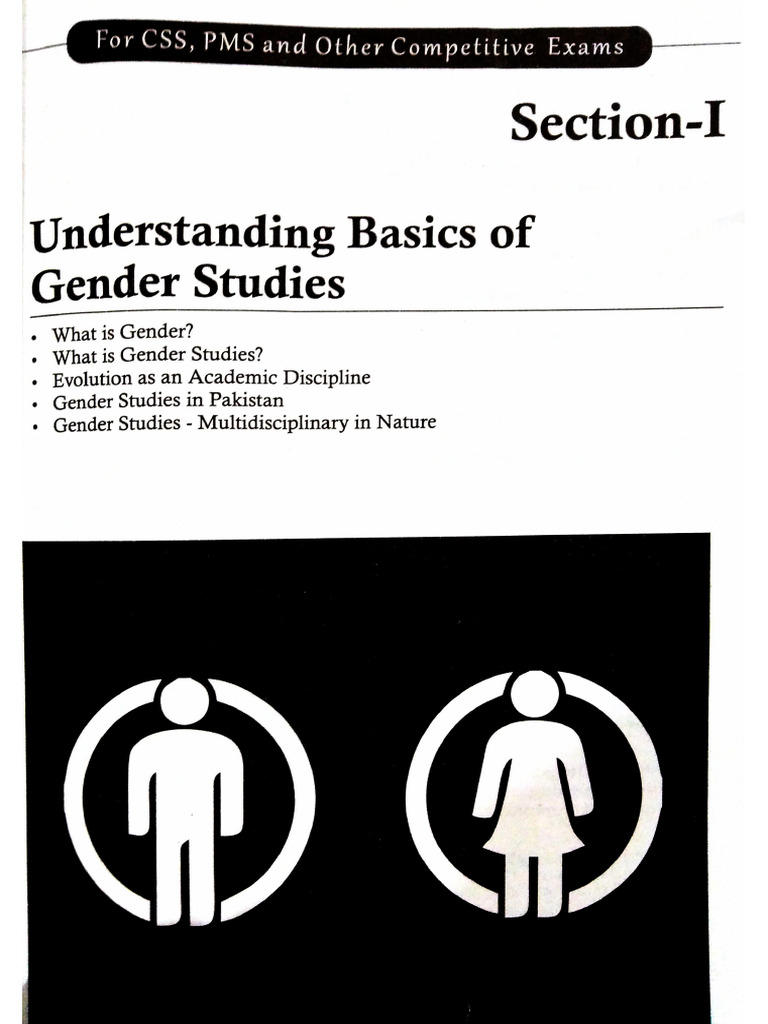 Gender Studies NOA (Free Download) | PDF