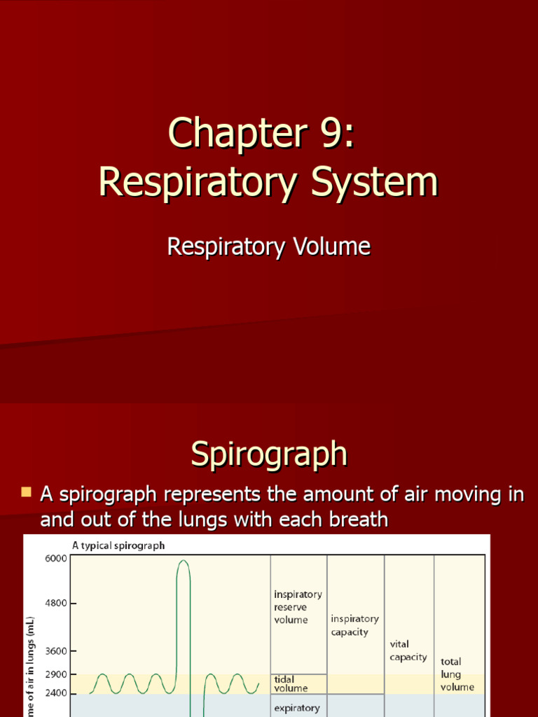 Bio20 - Unit D - 12 - Notes - Spirometer | PDF