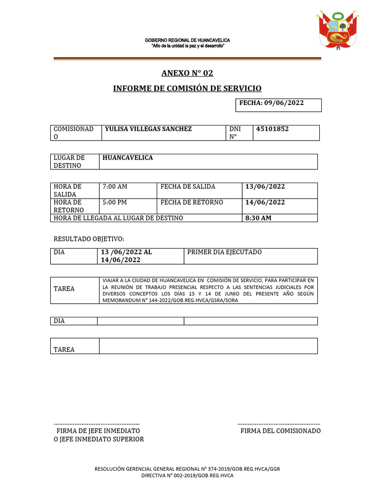 Formato de Viaticos. 24.05.2022 | PDF