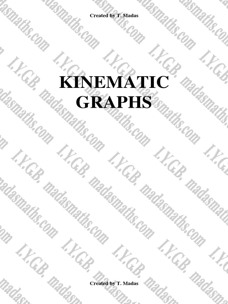 M1 Kinematic Graphs Pdf