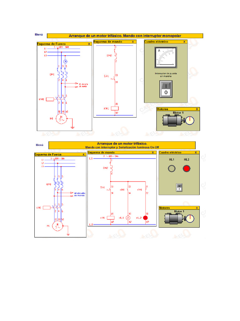 CIRCUITOS DE CONTROL | PDF