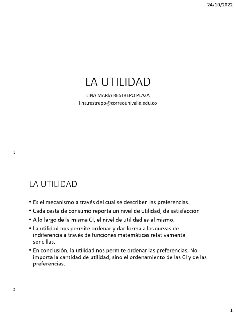 3 Rational Consumer Choice - Utilidad | PDF | Utilidad | Utilidad marginal