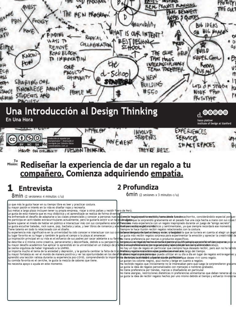 Proyecto Entrega de Regalos Desing Thinking | PDF