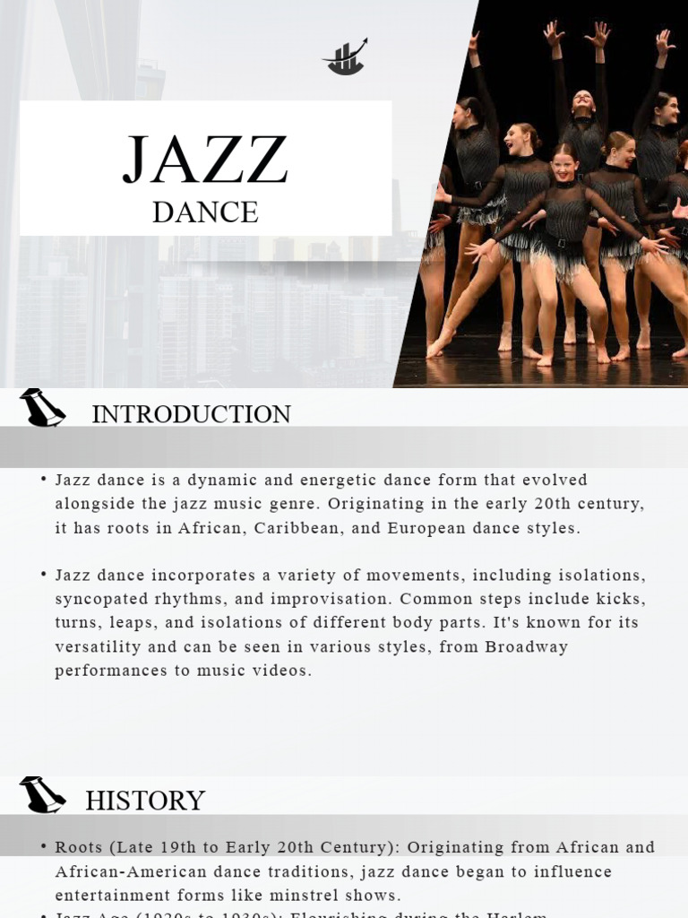 History and Styles of Jazz Dance | PDF | Dances | Choreography