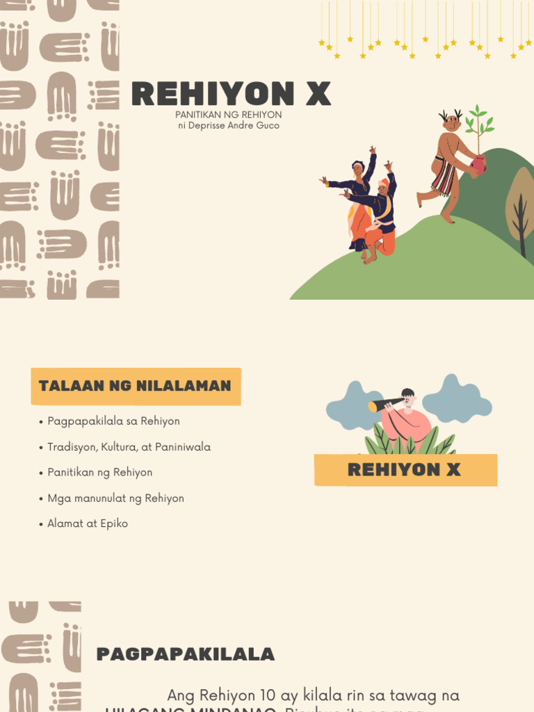 Rehiyon X | PDF