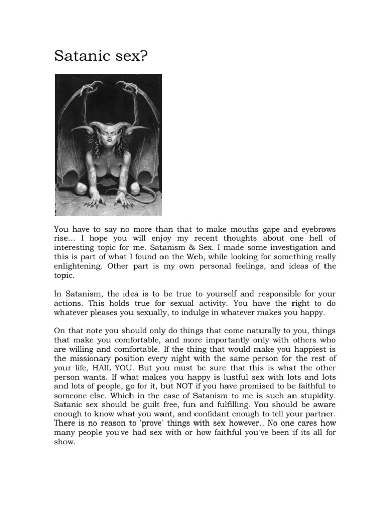 Satanic-Sex | PDF