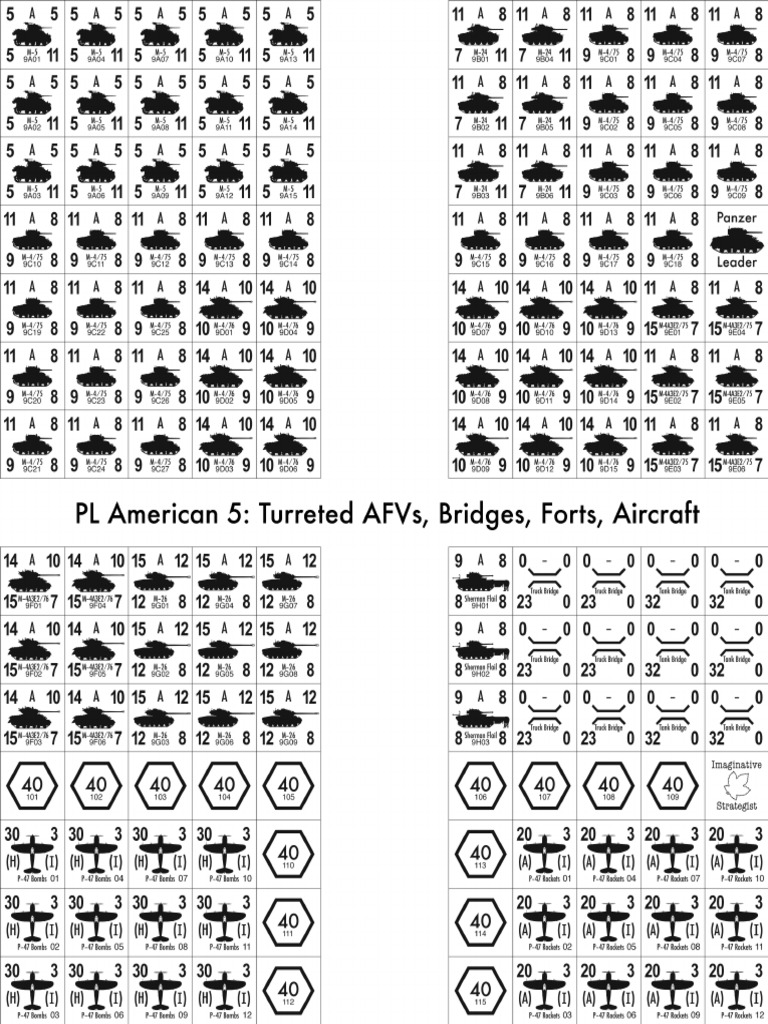 PL American 5 BW | PDF