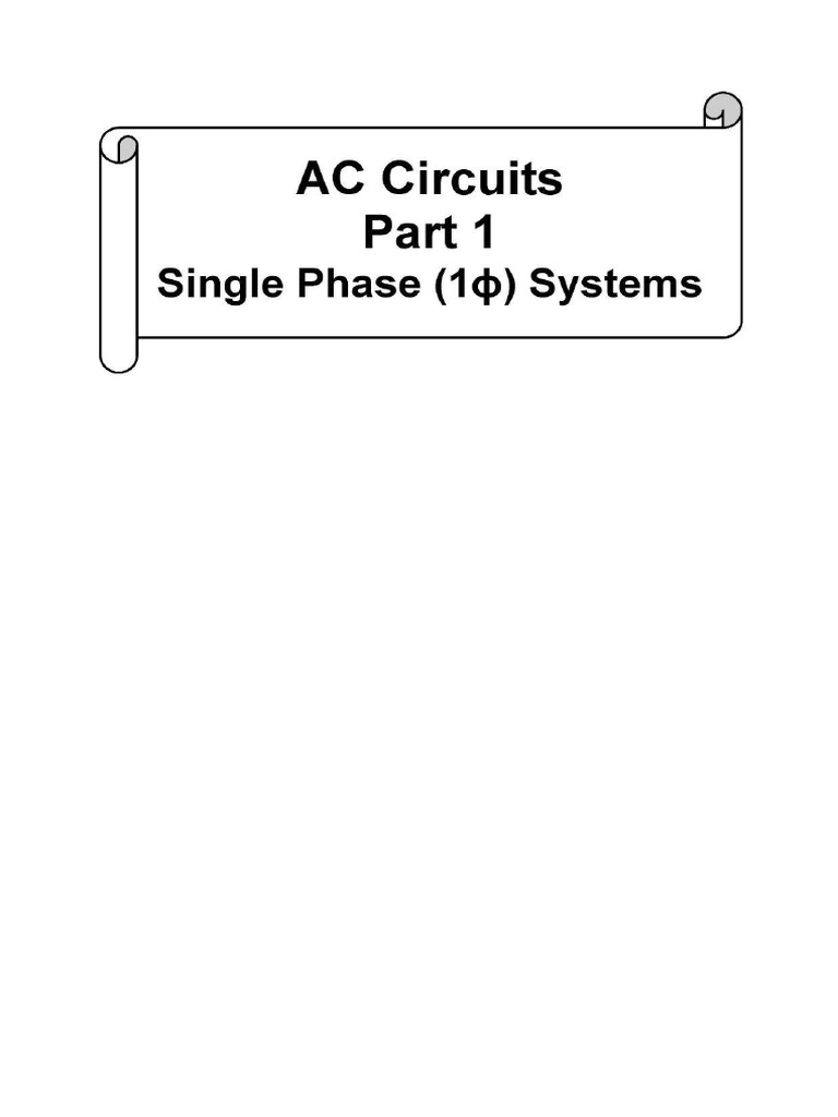 04 - AC Circuits 1 | PDF