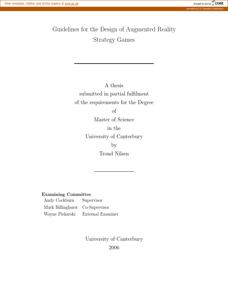 Tesis Guideline For Ra Board | PDF | Augmented Reality | Computing