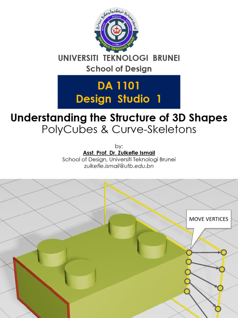 Input Lecture 2 - Understanding the Structure of 3D Shapes, Poycubes & Curve-Skeletons | PDF ...