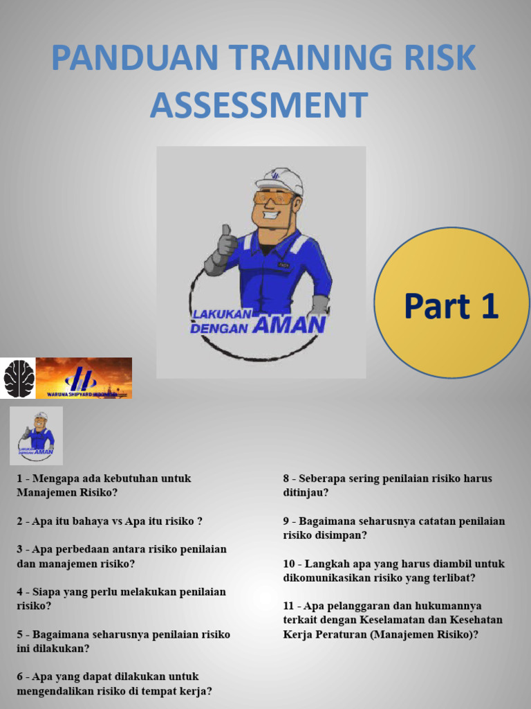 Part 1 2020 Risk Assessment Rev 15 For Shipyard | PDF