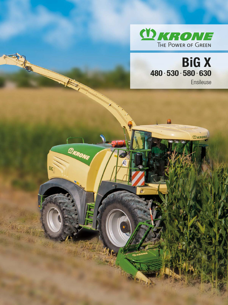 Krone Big X 3 Achser