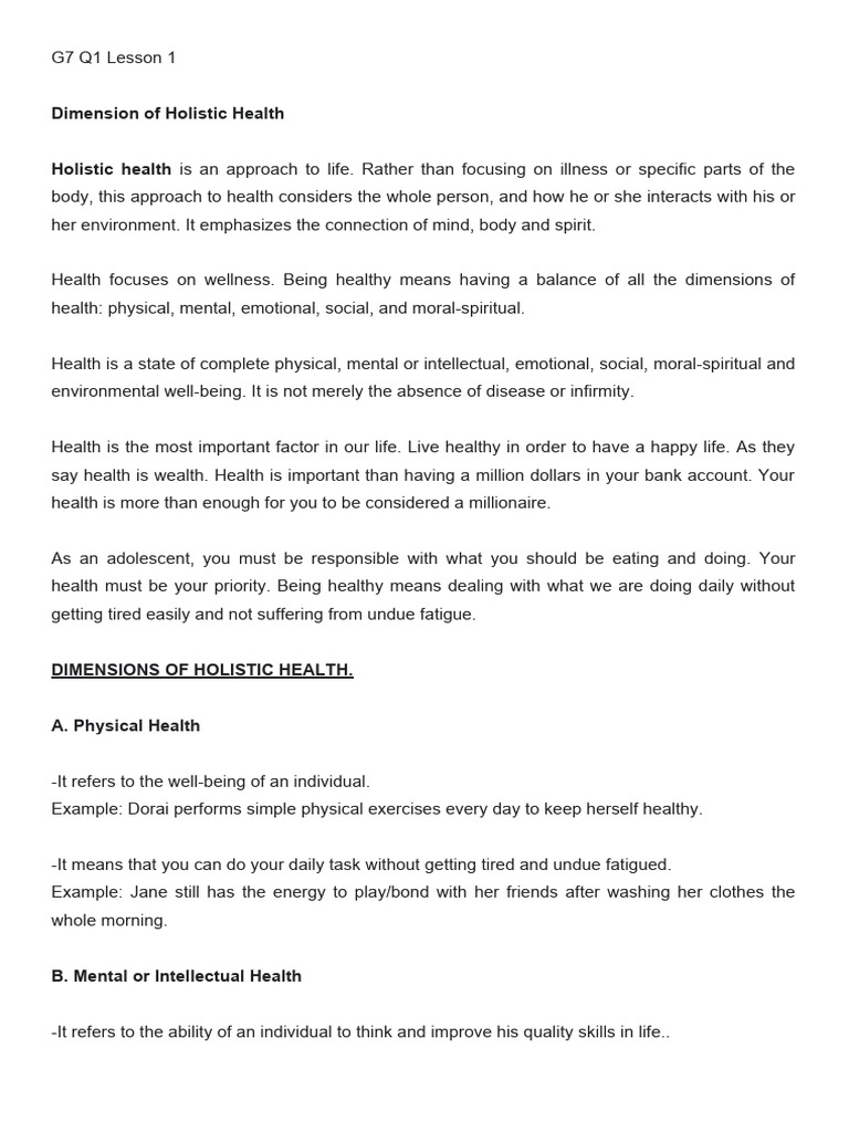 G7 Q1 Lesson 1 - Lesson Proper | PDF | Waste | Behavioural Sciences