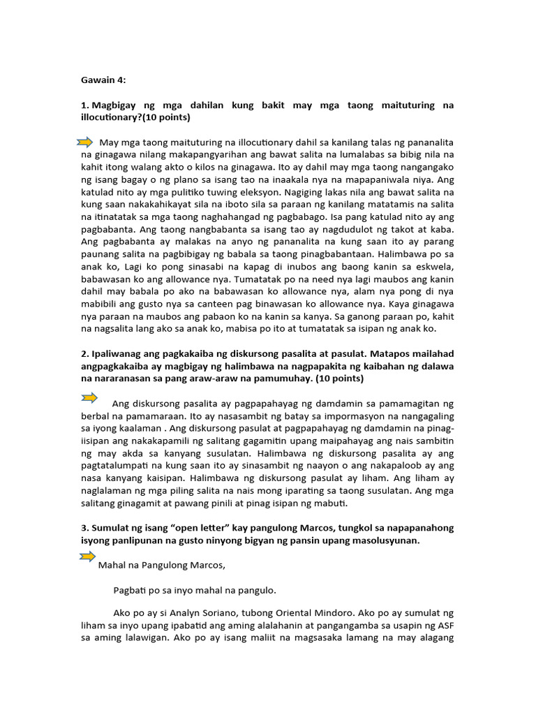 Analyn Soriano Gawain 4 Pdf