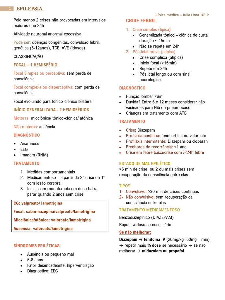 Epilepsia | PDF | Epilepsia | Neurociência