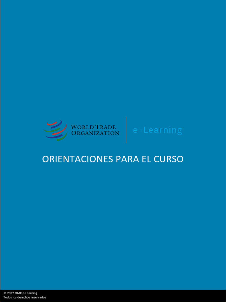 Guía para Curso e-Learning OMC | PDF | Informática