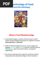 Food Microbiology Notes | PDF | Foodborne Illness | Food Preservation