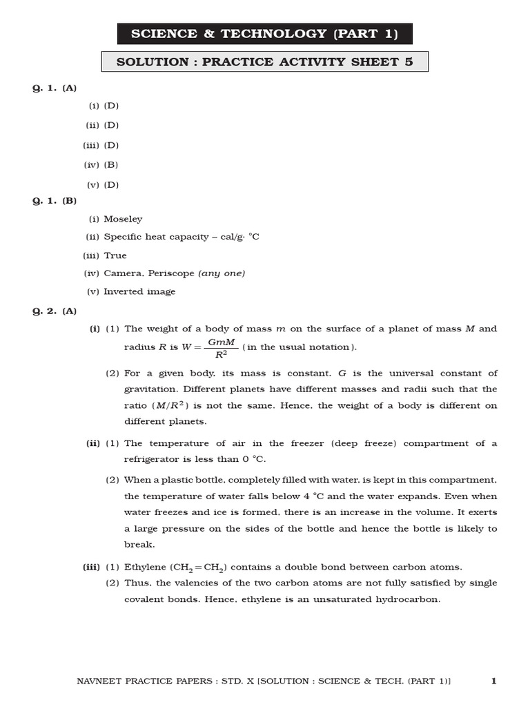 Science and Technology Part 1 | PDF | Electric Generator | Satellite