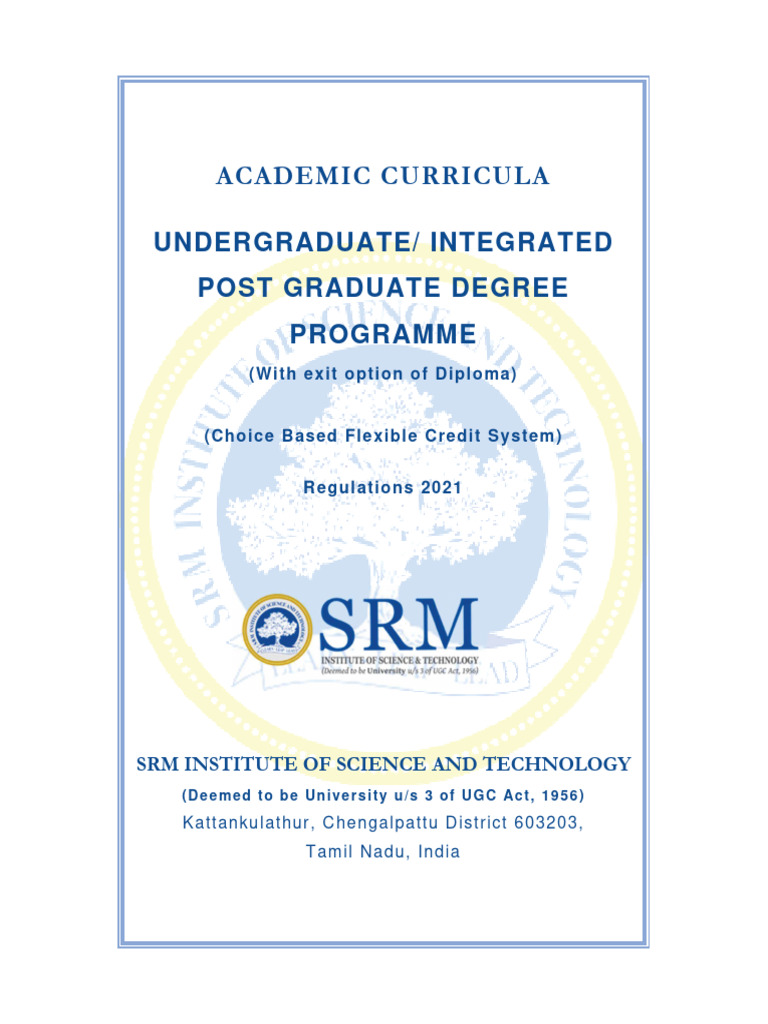 B-Tech Curriculum-2021 | PDF