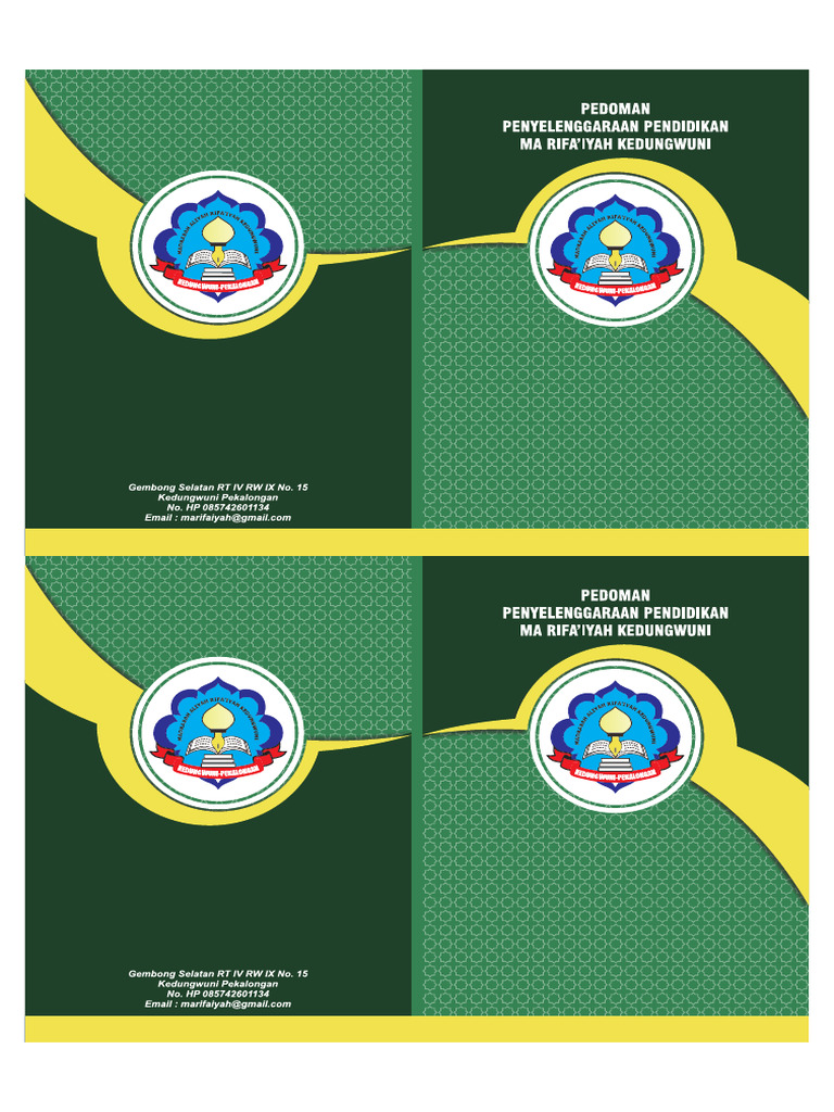 Cover Pak Asep Pedoman | PDF