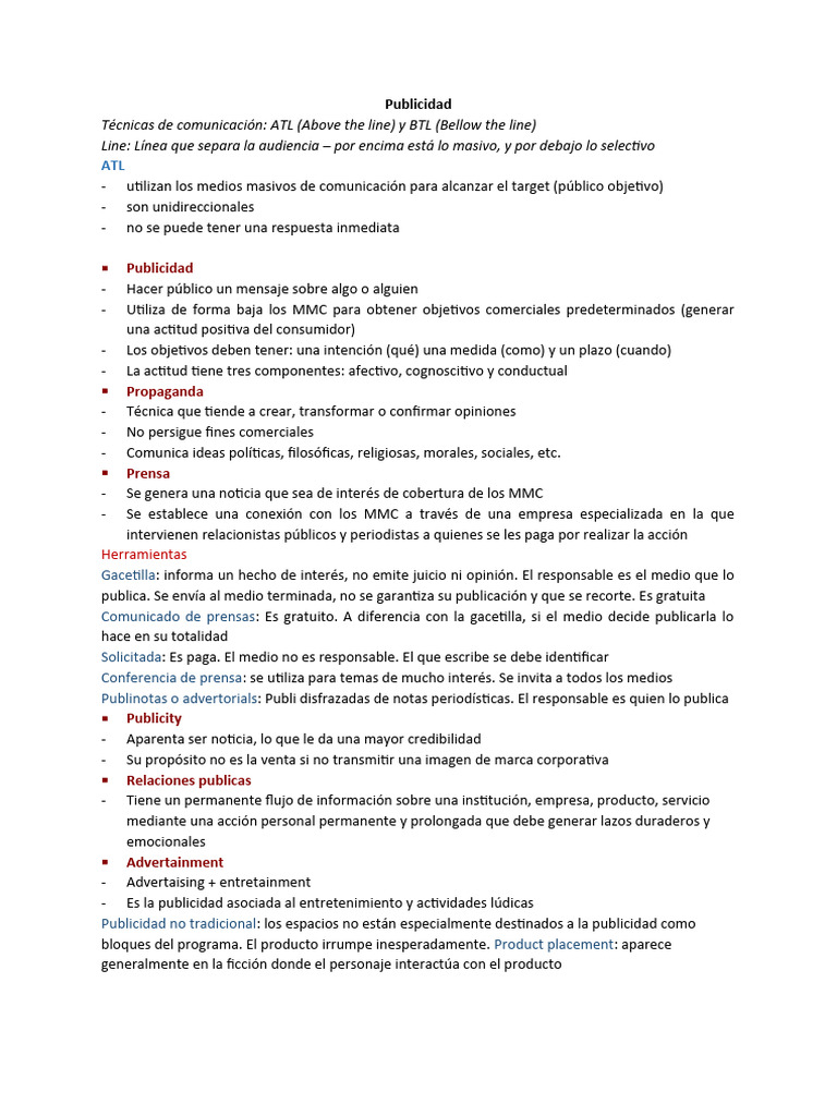 Publicidad Final222 | PDF | Marketing | Publicidad