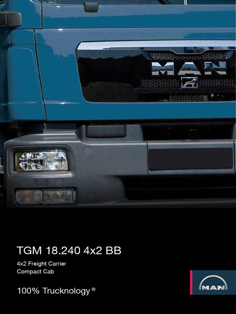 TGM 18.240 4x2 BB Freight Carrier Compact Cab | PDF | Manual ...