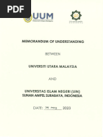 Contoh Template MoU Dan MoA Kerma Luar Negeri | PDF | Mail | Registered ...