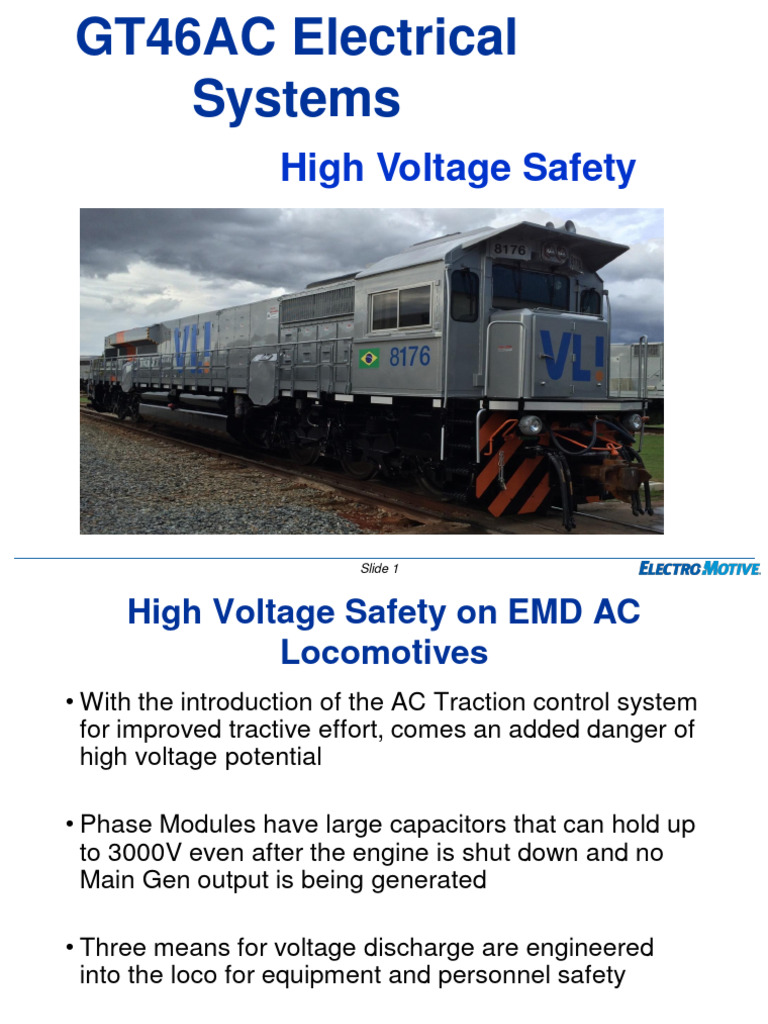 04 Gt46ac HV Safety | PDF