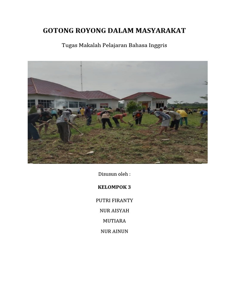 Gotong Royong | PDF