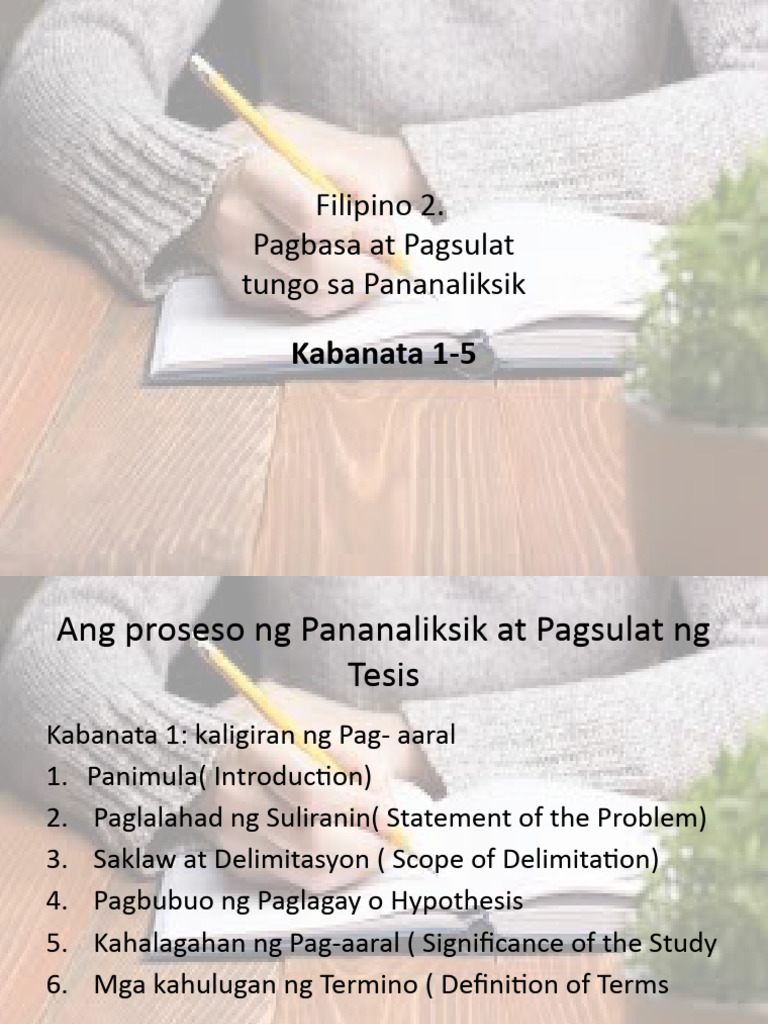 Pagbasa at Pagsulat | PDF