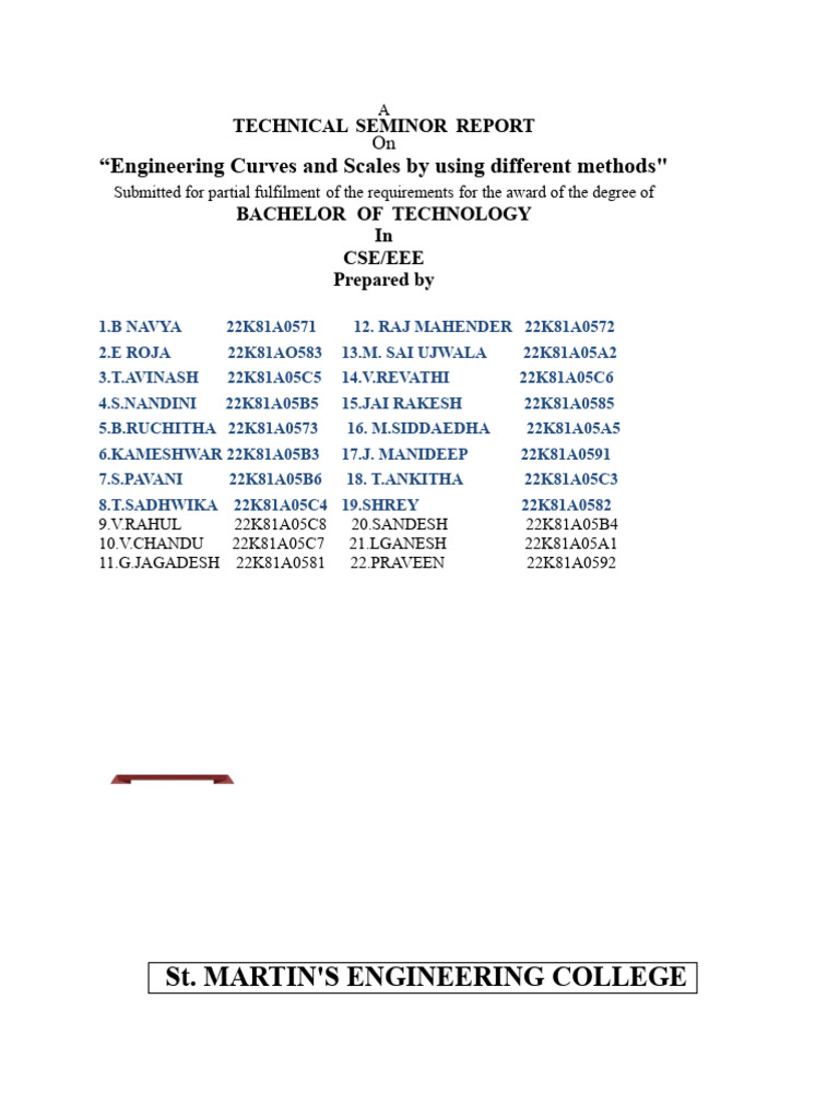 Techinical Seminar Report Format Download Free Pdf Classical