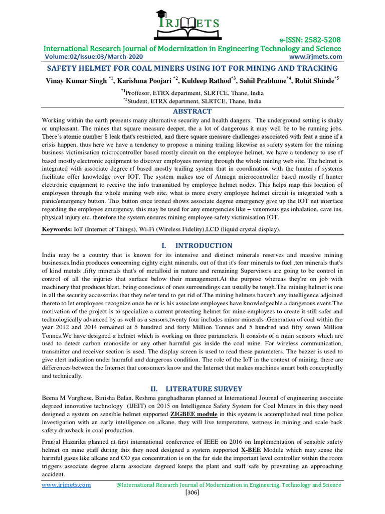 Smart Helmet | PDF | Arduino | Radio Frequency Identification