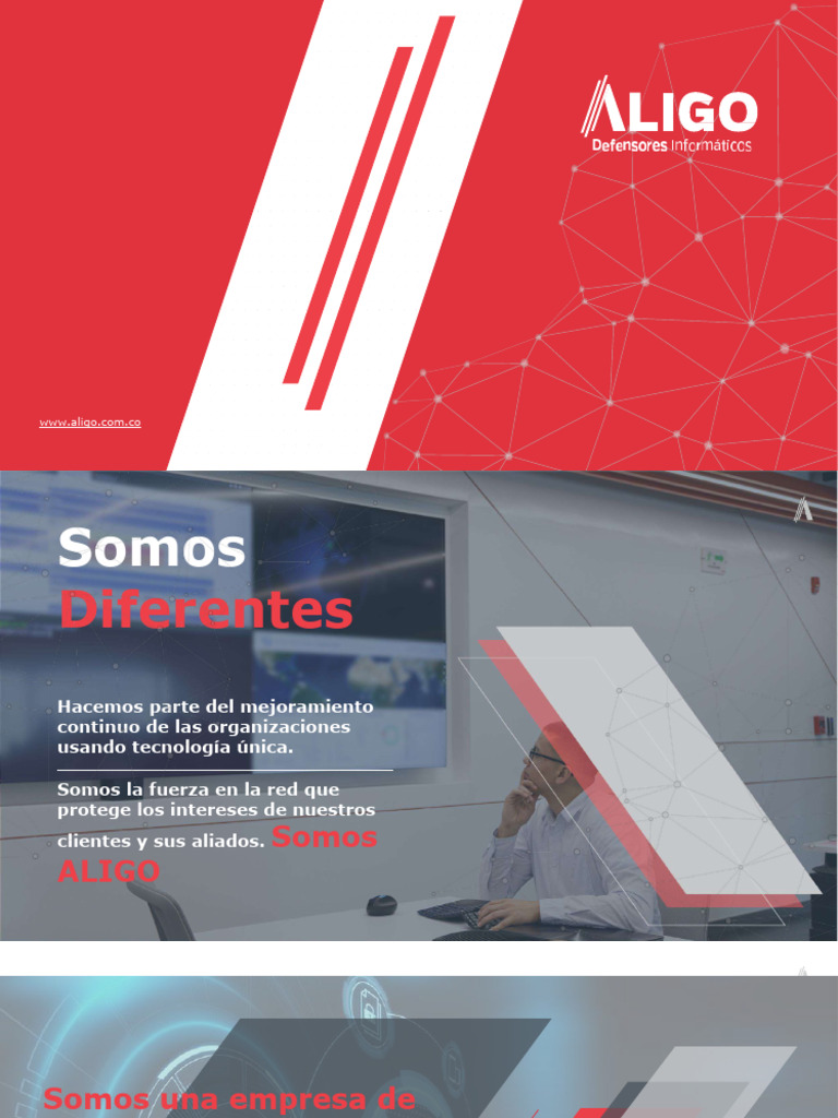 Portafolio de Servicios ALIGO | PDF | Computación en la nube | La ...