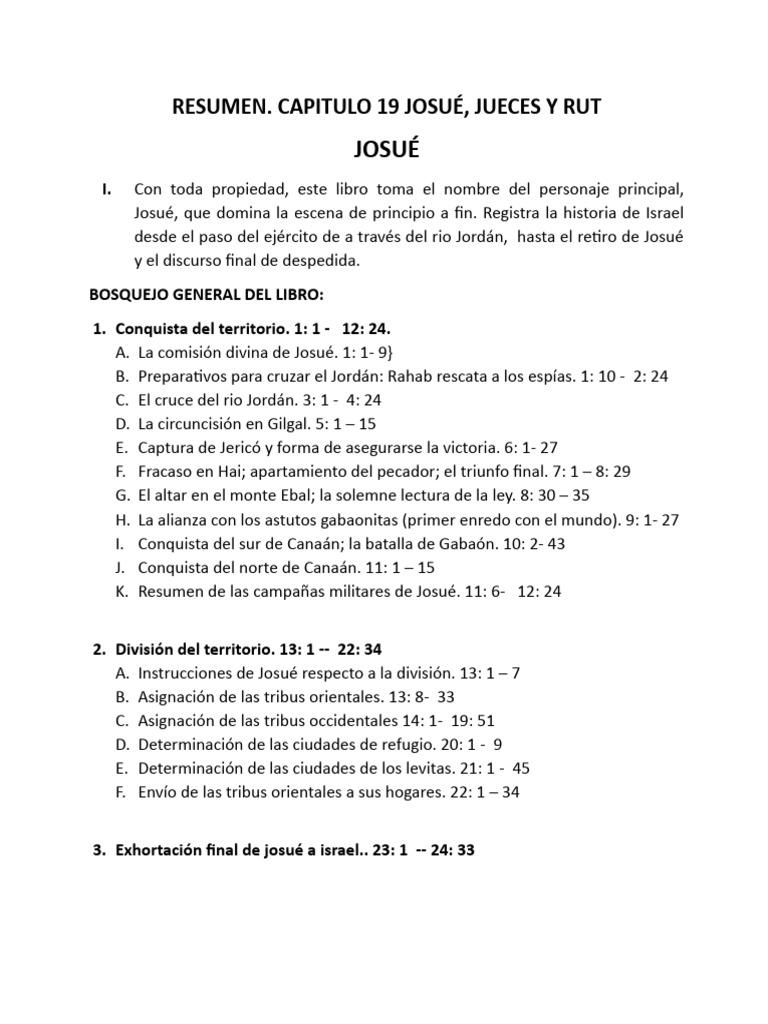 1er Resumen Gleason Archer Pags 291 - 311 - 1 | PDF | David | Joshua