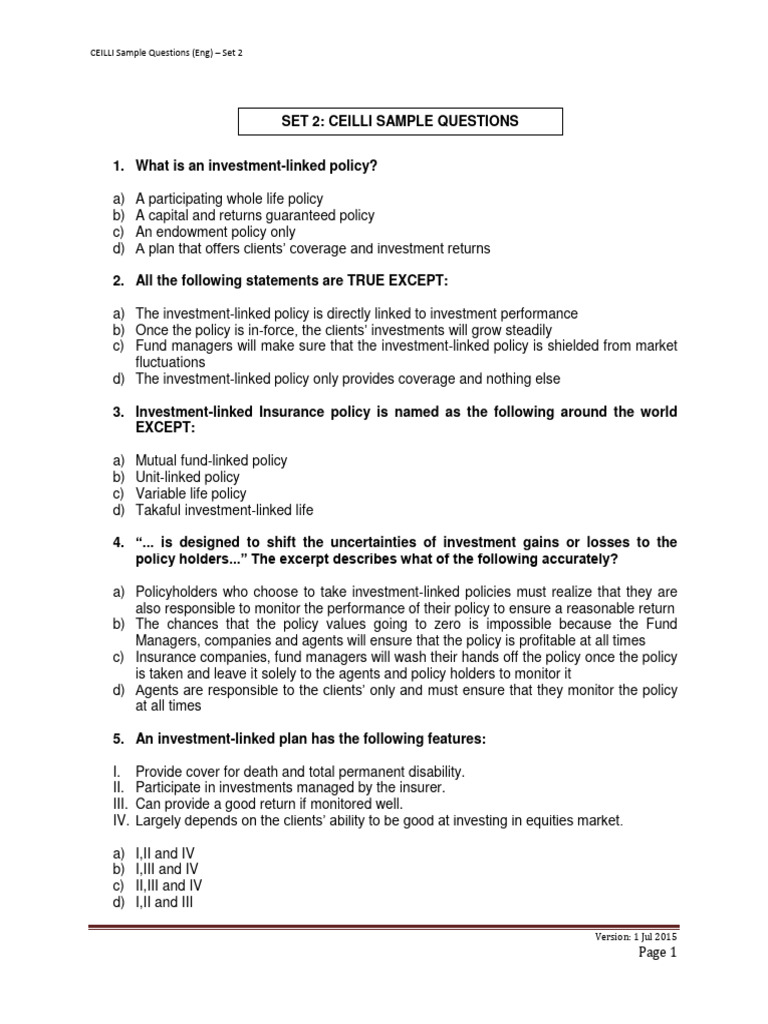 CEILLI - New - Edition - Questions (English-Set - 2) 2024 | PDF ...