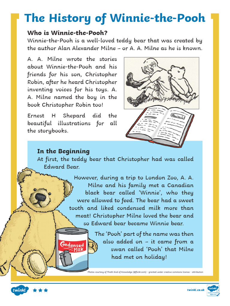 Winnie-the-Pooh's Origins & Legacy | PDF | Winnie The Pooh | Fictional ...