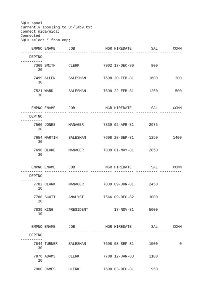 dbms | PDF | Sql | Databases