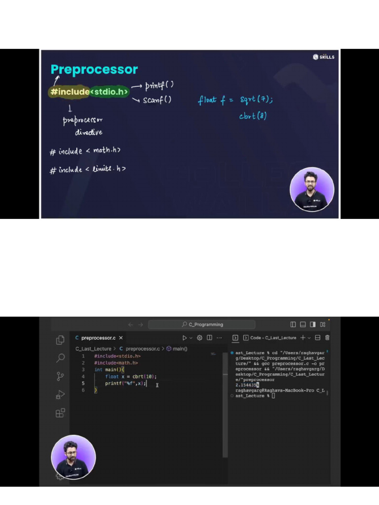 Preprocessor and File Handling | PDF