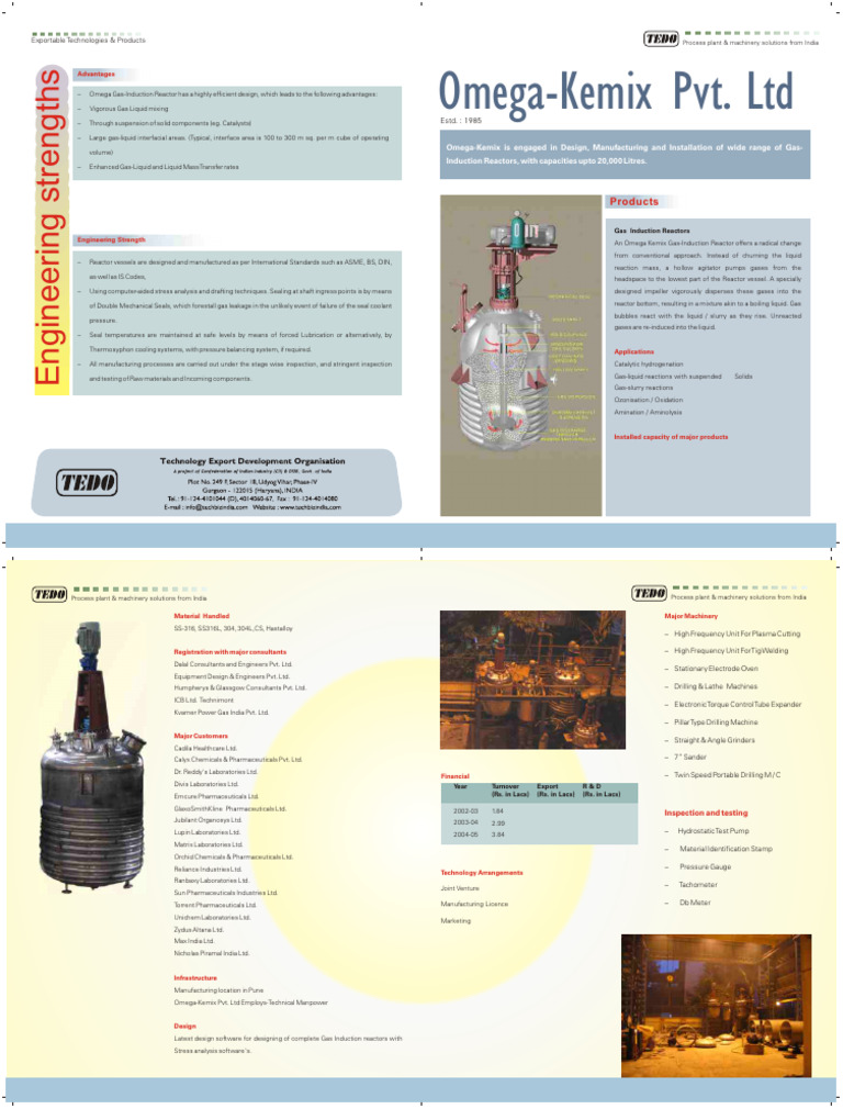 Omega Final Gas | PDF | Chemical Reactor | Liquids