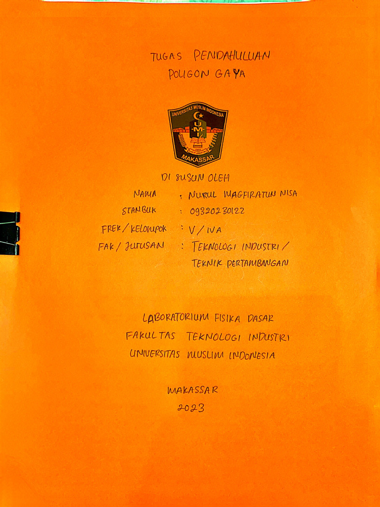 TP (Poligon Gaya) Nurul Magfiratun Nisa | PDF