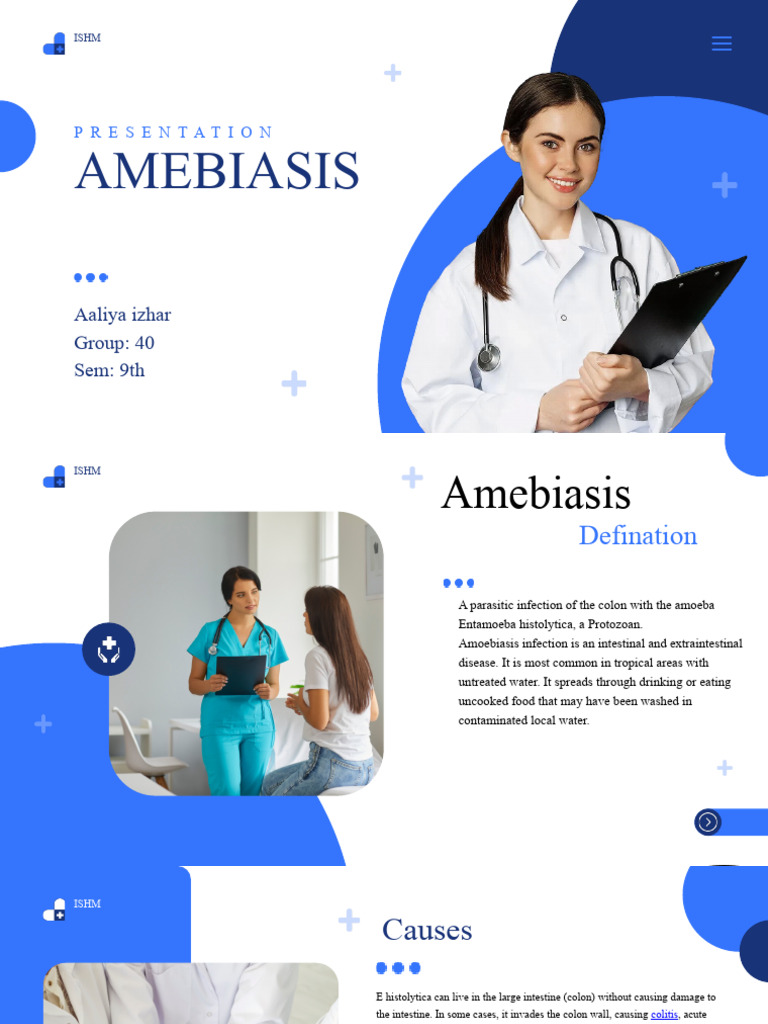 Aaliya Izhar (Amebiasis) | PDF | Causes Of Death | Digestive System