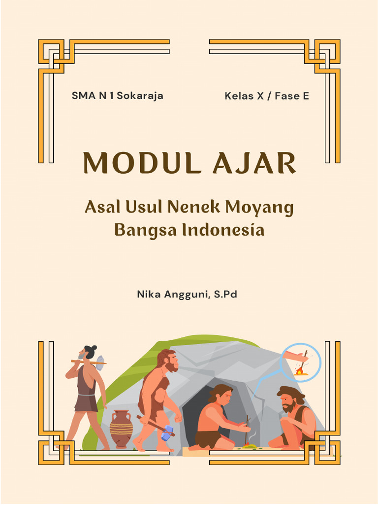 MODUL AJAR Sejarah Kelas X Fase E | PDF