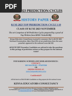 Kcse 2024 Paper 3 | PDF